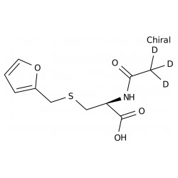 D3-N-Acetyl-S-[(furan-2-yl)methyl]-L-cysteine | C10 H10 D3 N O4 S ...